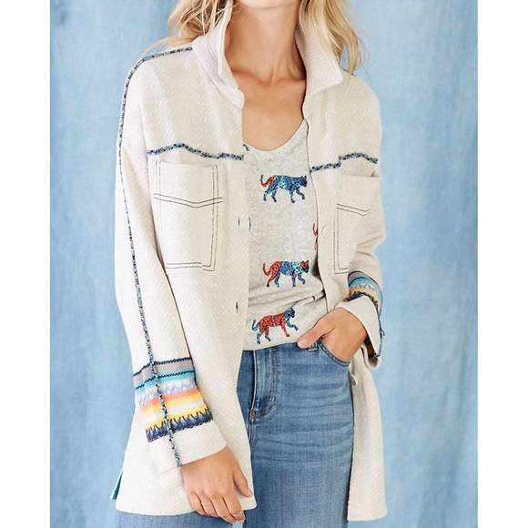 NIC+ZOE | Jackets & Coats | New Nic Zoe Back To Back Jacket In Natural ...